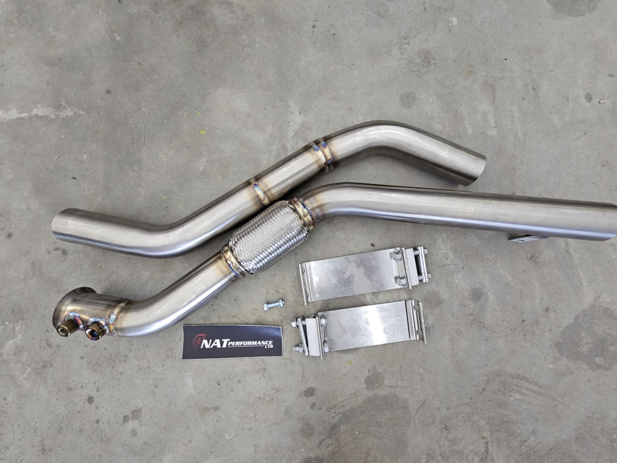 2014- 2018 BMW 328D N47 Exhaust Kit – NAT PERFORMANCE LTD